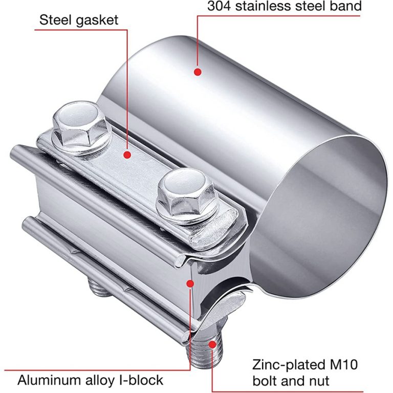 Butt Joint Exhaust Band Clamp - LT Hose Clamp